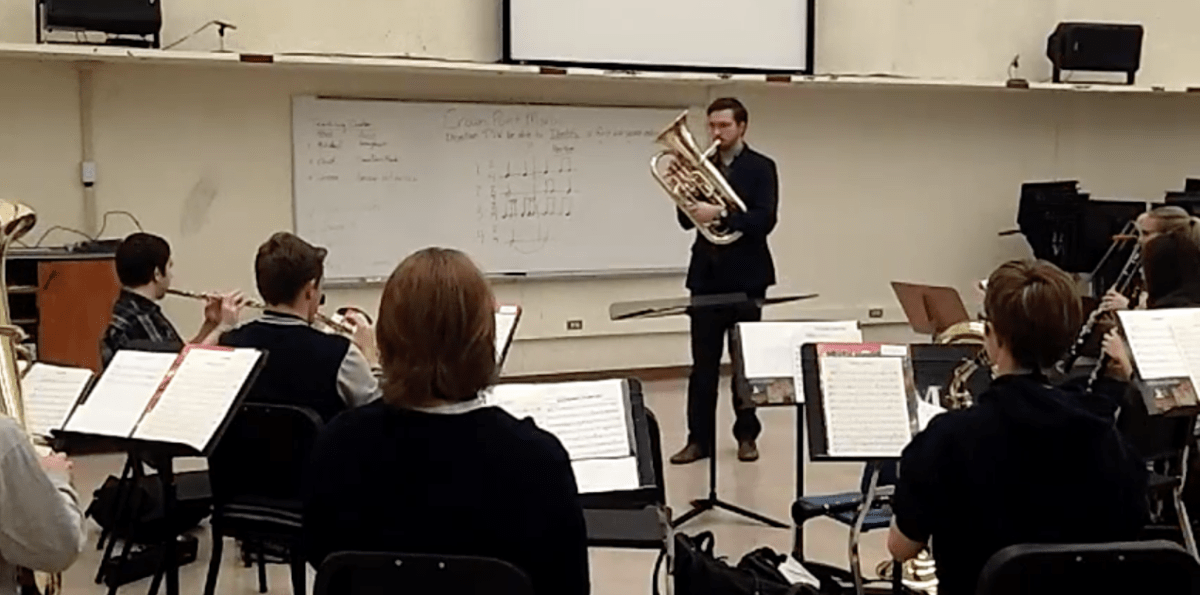 Sight Reading Crown Point March Video Jake White